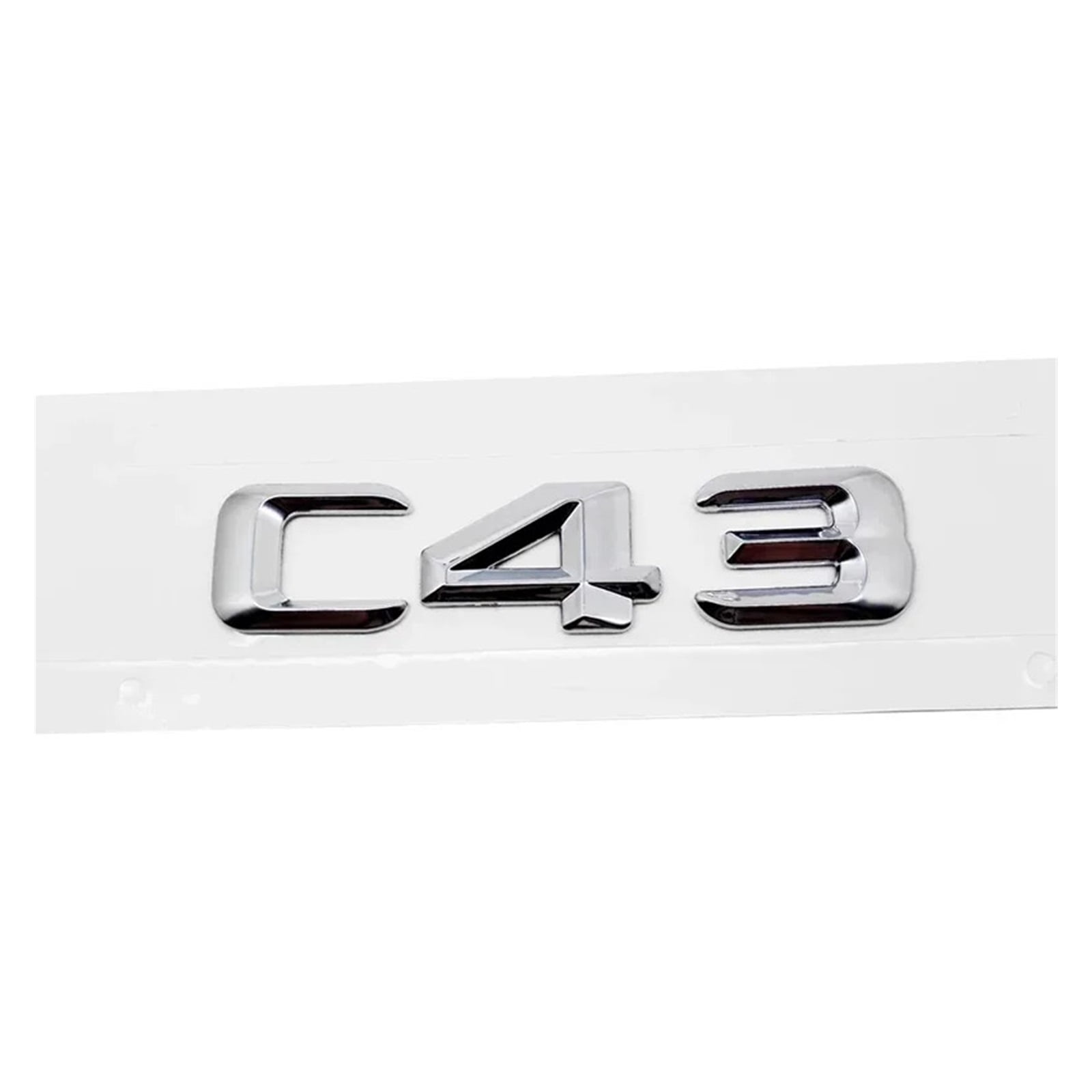3D Car Tail Letter Stickers Badge Fit For Mercedes Fit For Benz C Class ...