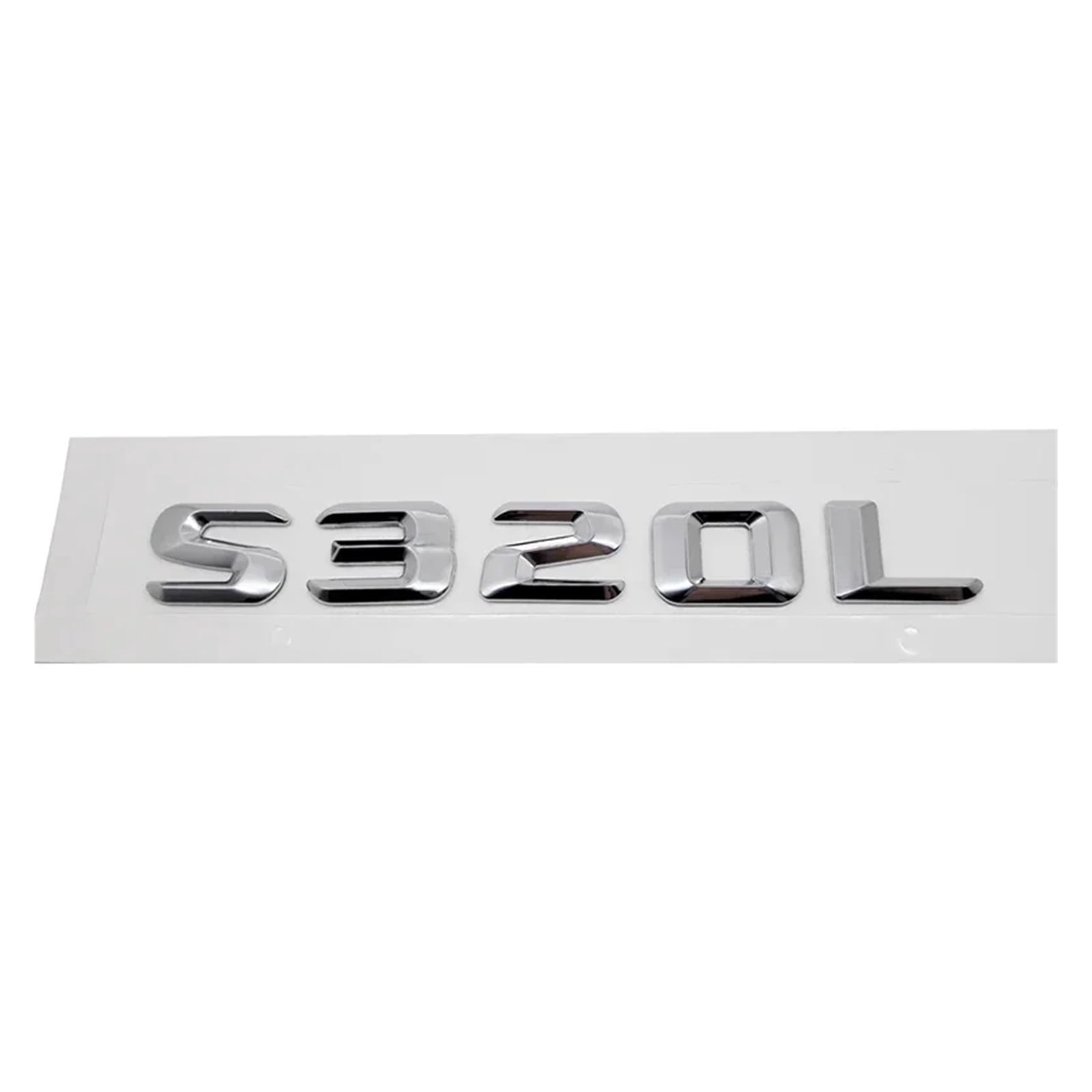 3D Car Tail Number Letters Sticker Emblem Fit For Mercedes Fit For Benz ...