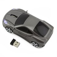 Car Shaped Wireless Computer Mouse Ergonomic Gaming Optical Mouse USB 2 ...