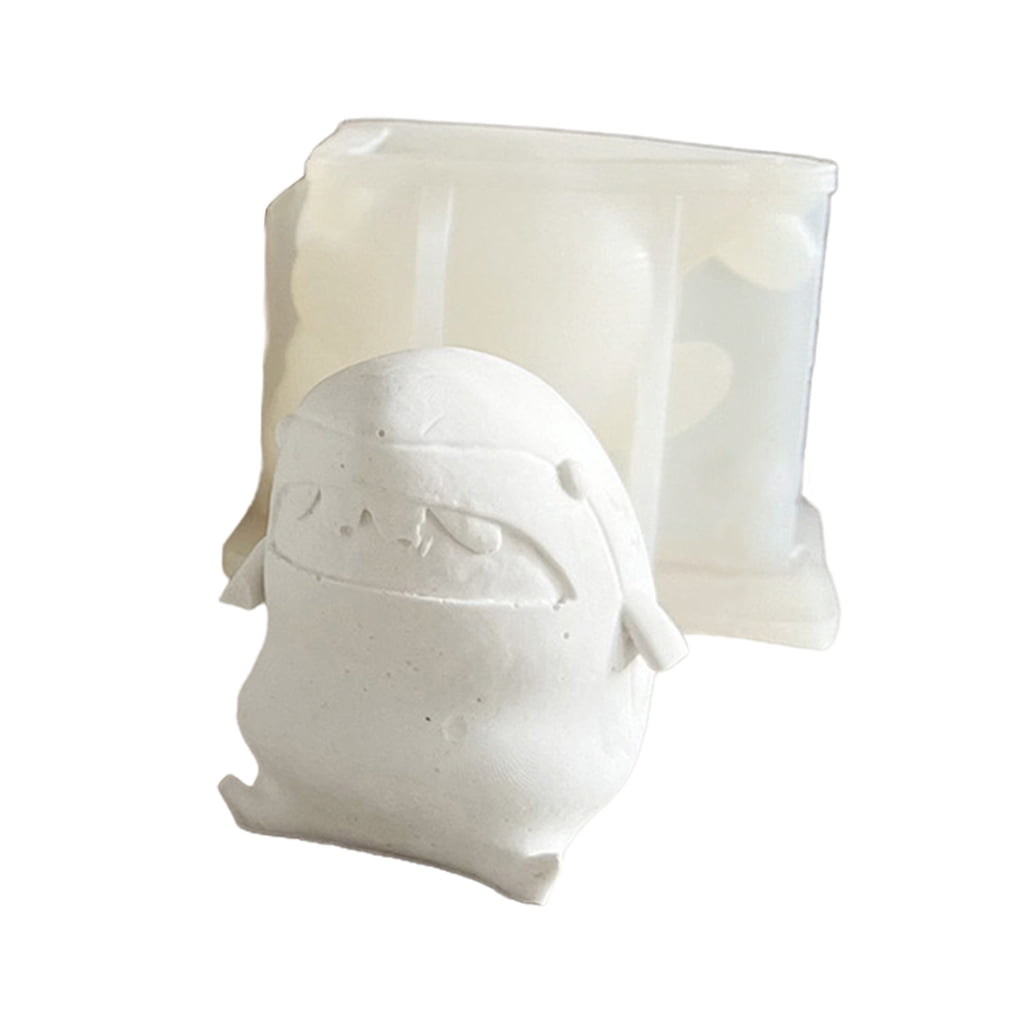 3D Cartoon Animal Silicone Mould Deer Molds Epoxy Resin Molds Plaster ...