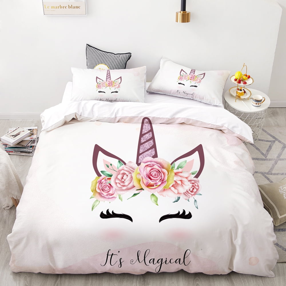 3D Cartoon Bedding Set for KidsBabyChildrenBoyGirl Duvet Cover Set ...