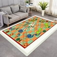 3D Cartoon Carpet for Kids Playing Mat Living Room Area Rug Children ...