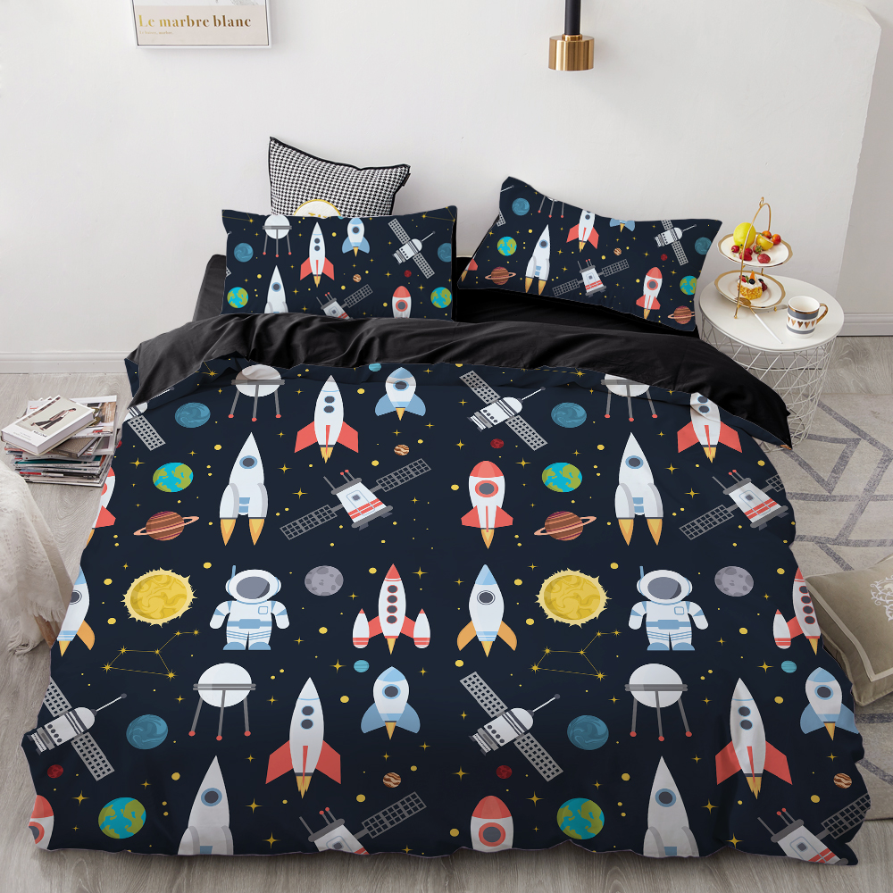 3D Cartoon Kids Bedding Set For childrenbaby CustomKingEurope Duvet ...