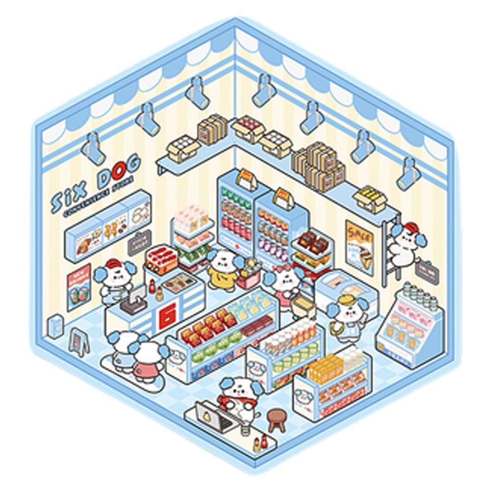 3D Cartoon Miniature Scene Landscape Stickers Visual Stacking Kid DIY ...