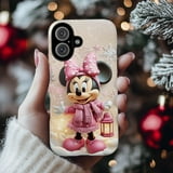 3D Cartoon Mouse Holiday Themed Festive Phone Case with iPhone 17 to 11 ...