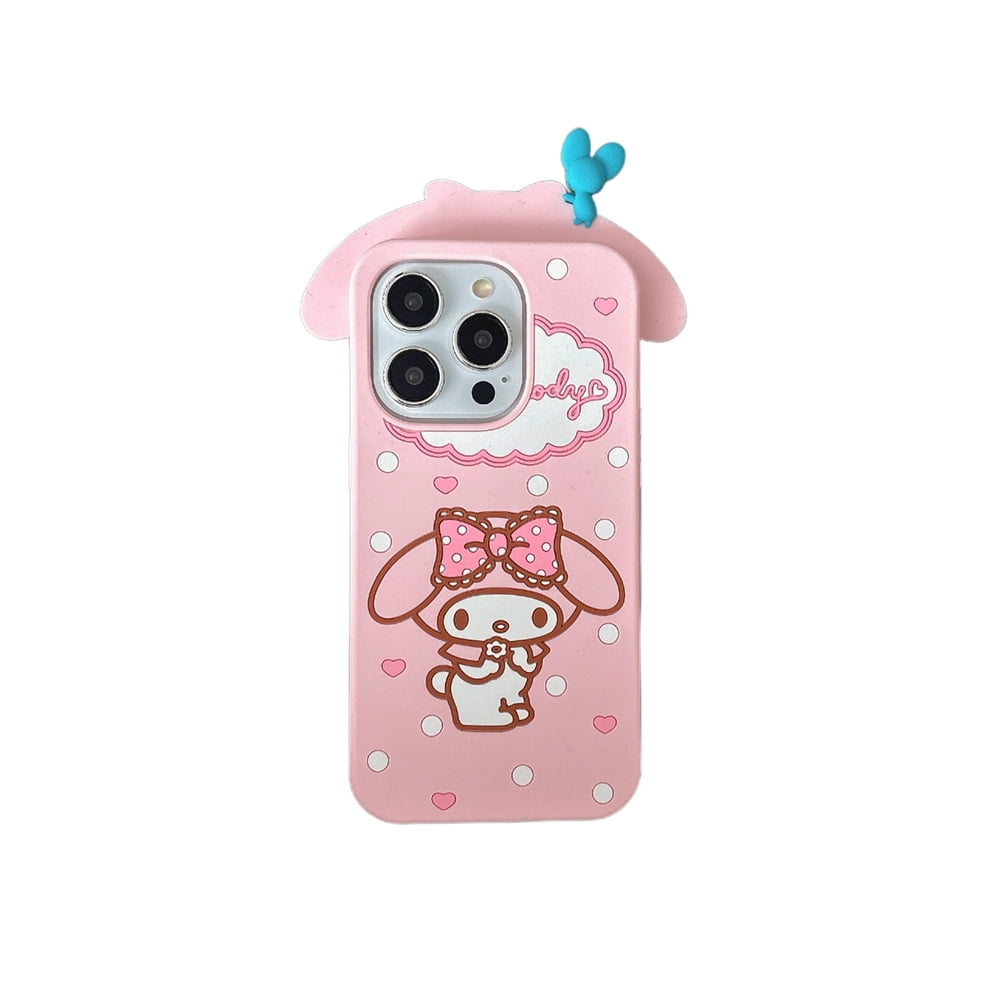 3D Cartoon Sanrio My Melody Phone Case For 16 Pro Max 15 14 13 12 11 ...