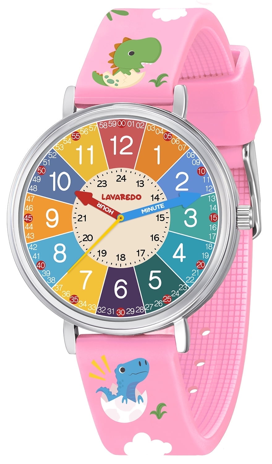 3D Cartoon Kids Watch for Girls Boys Analog Watch with Quartz Movement ...