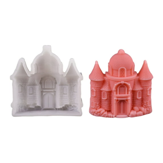 3D Castles Candle Molds Ancient Castles Silicone Molds Epoxy Resin ...
