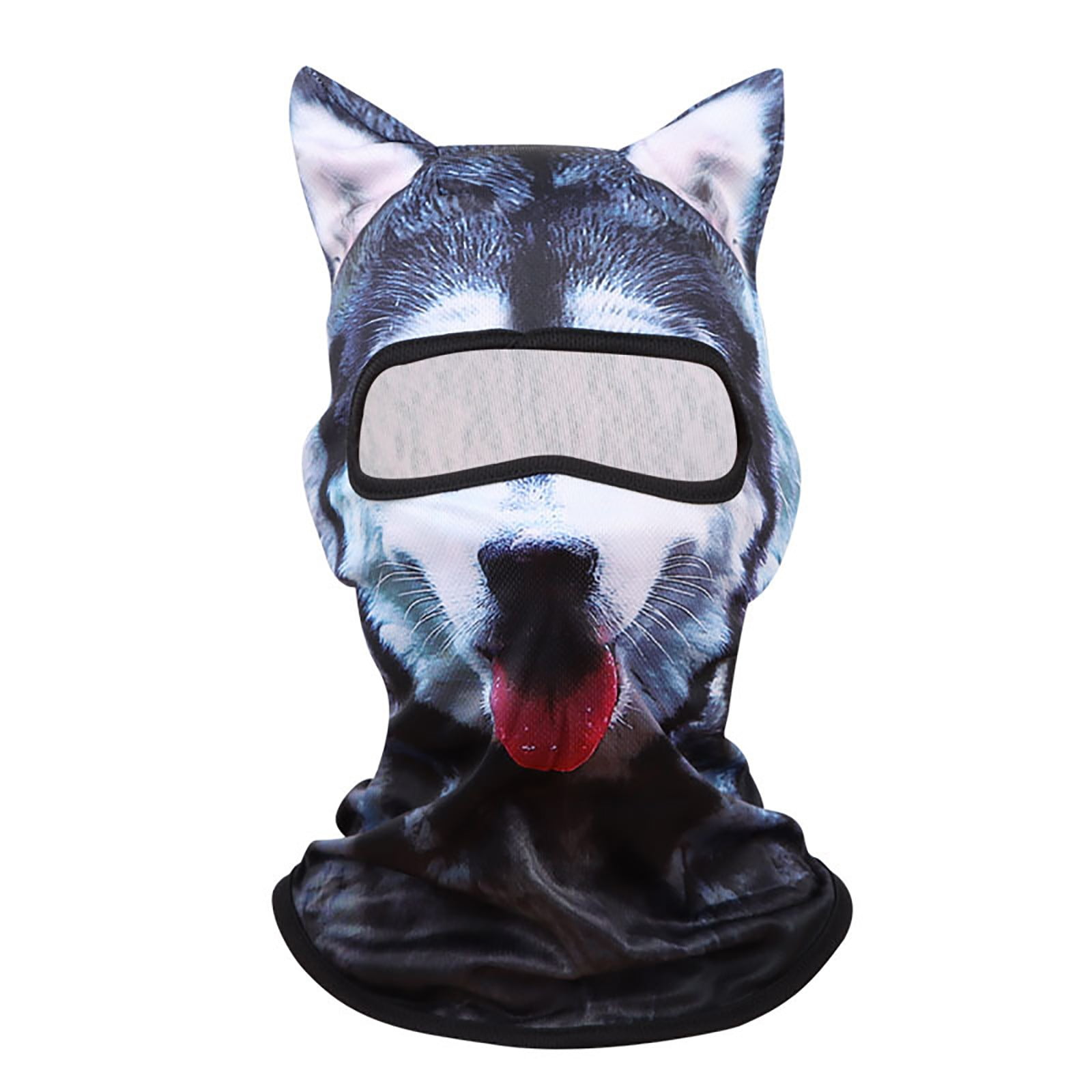 3D Cat Balaclava Ski Mask with Ears – Cute Animal Mask, Breathable Full ...