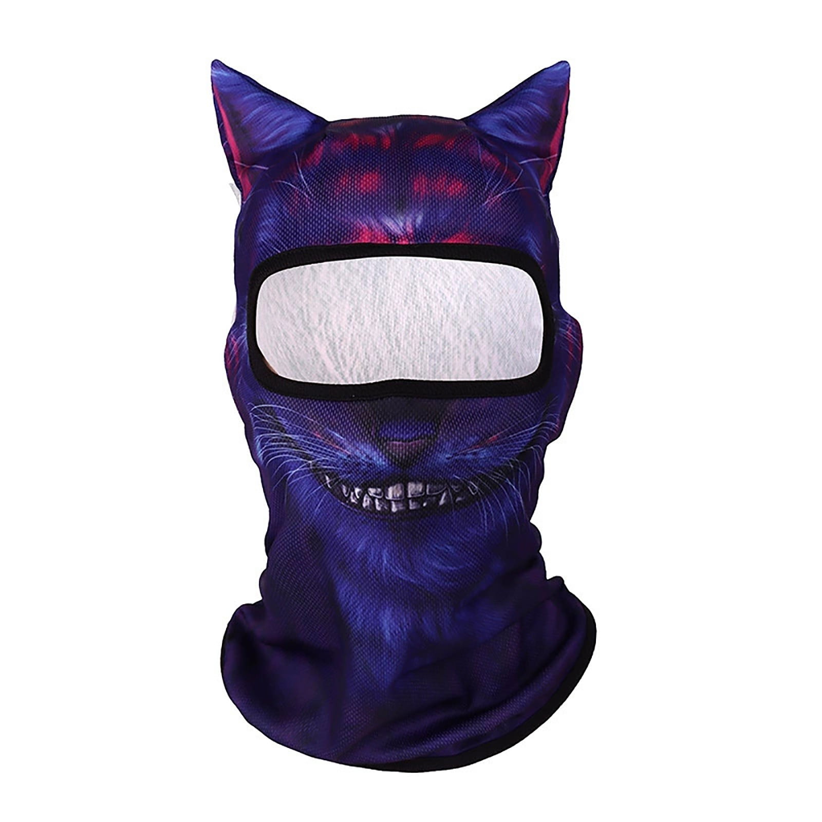 3D Cat Balaclava Ski Mask with Ears – Cute Animal Mask, Breathable Full ...