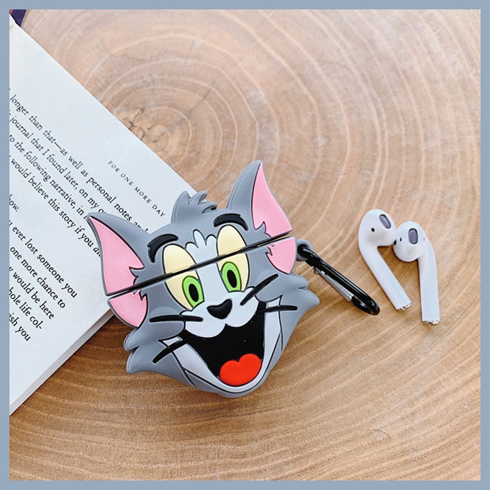 3D Cat Mouse Earphone Case for Apple for For AirPods 4 1 2 3 Pro 2 Case ...