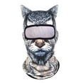 3D Cat Ski Balaclava Sheisty Face Mask with Ears,3D Cat Sheisty ...
