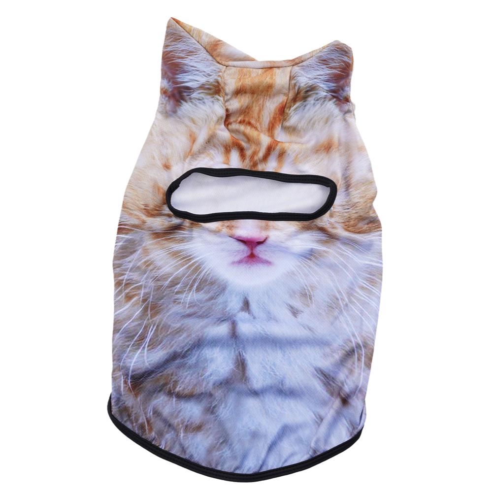 3D Cat Ski Balaclava Sheisty Face Mask with Ears,Animal Ski Mask,Cat ...