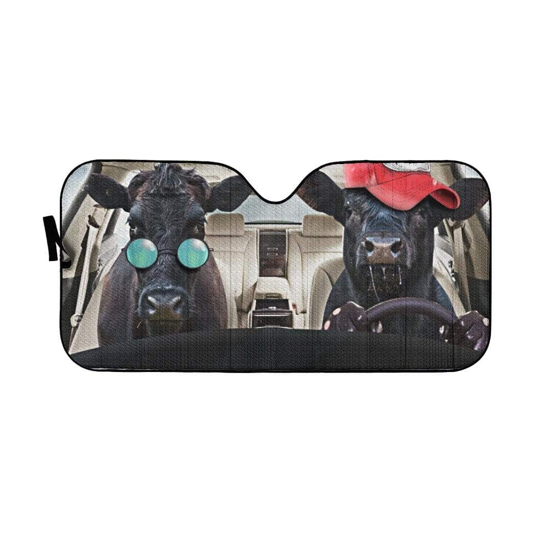 3D Cattle Driver Car Auto Sunshades Windshield Heat Protection Sun ...