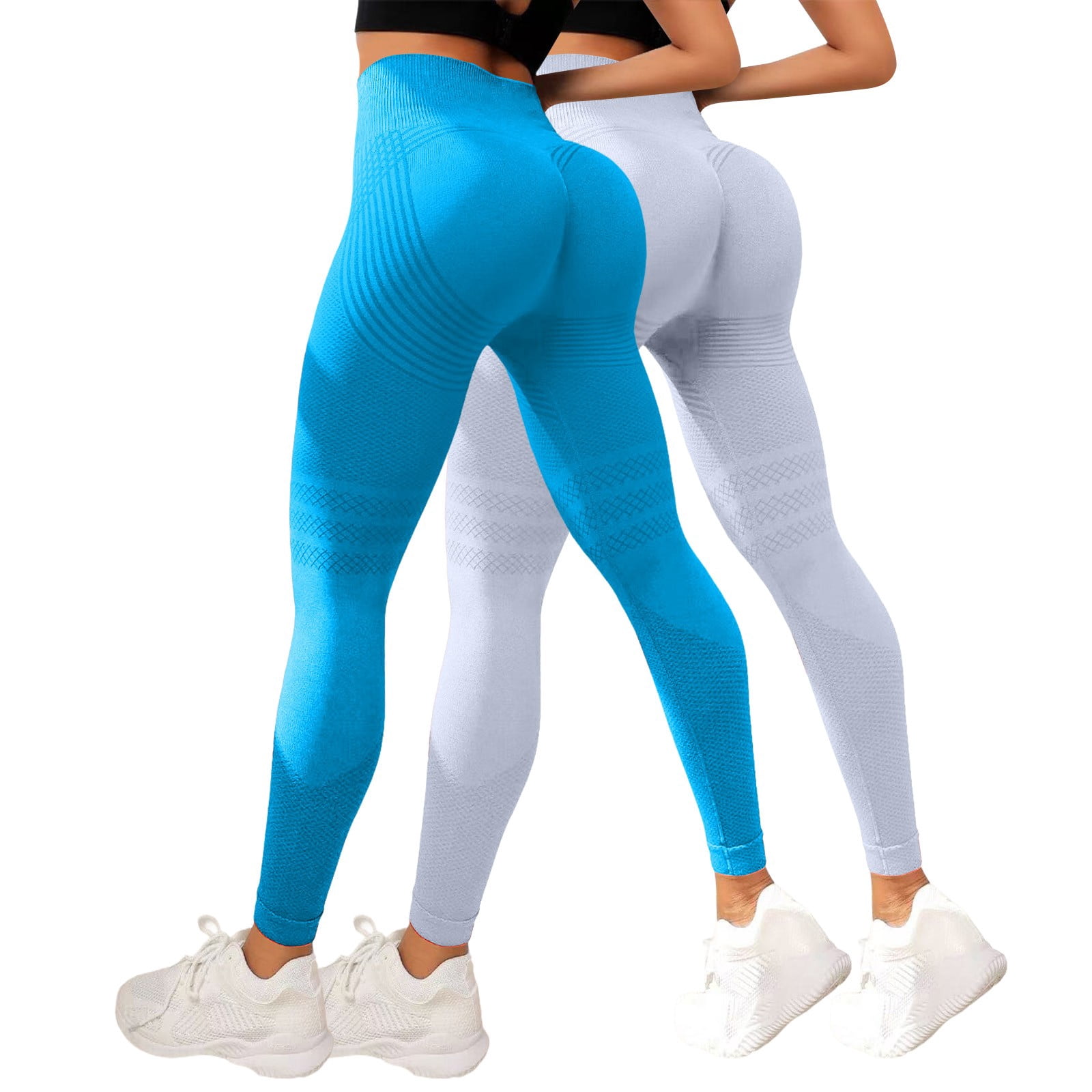 3D Cellulite Leggings for Women Workout Yoga Pants High Waisted ...