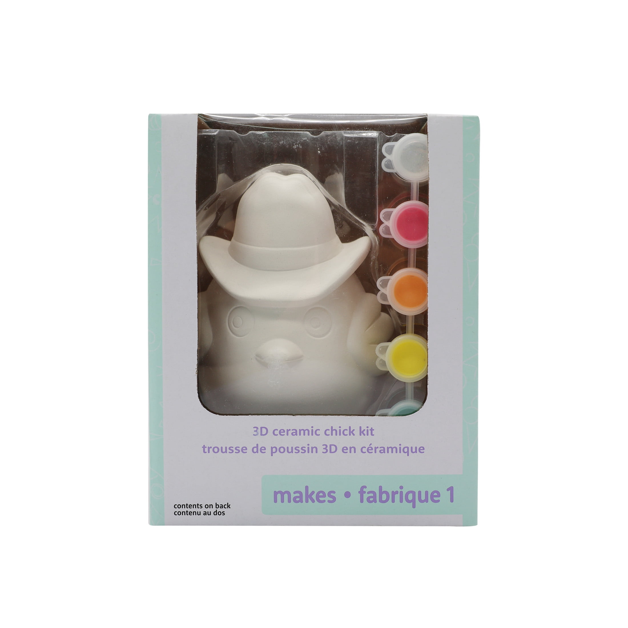 3D Ceramic Chick Kit by Creatology™ - Easter Basket - Walmart.com