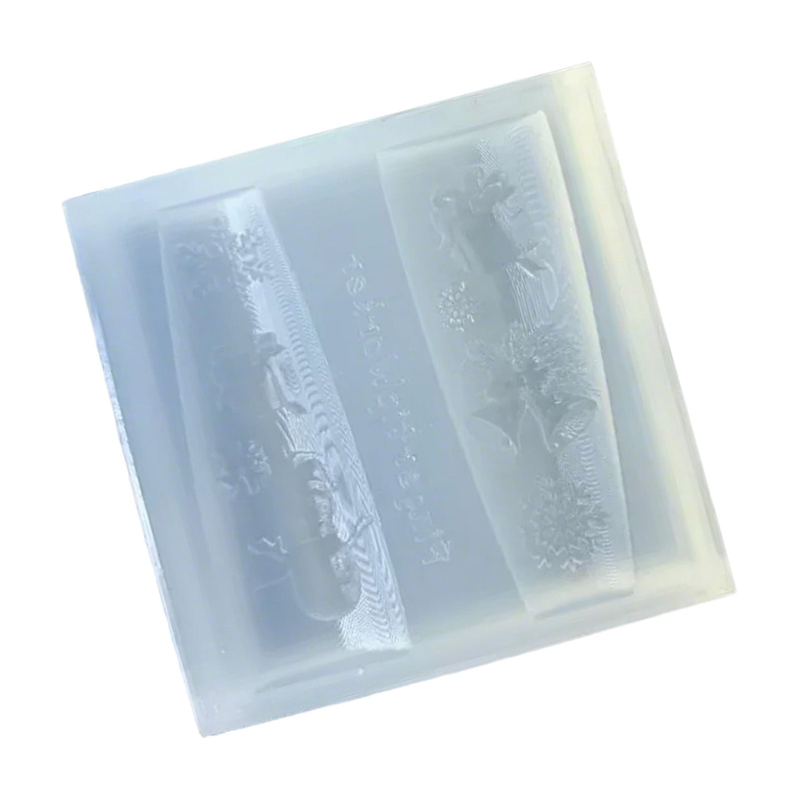 3D Christmas Themed Nails Art Silicone Mold Soft Silicone Nails Art ...