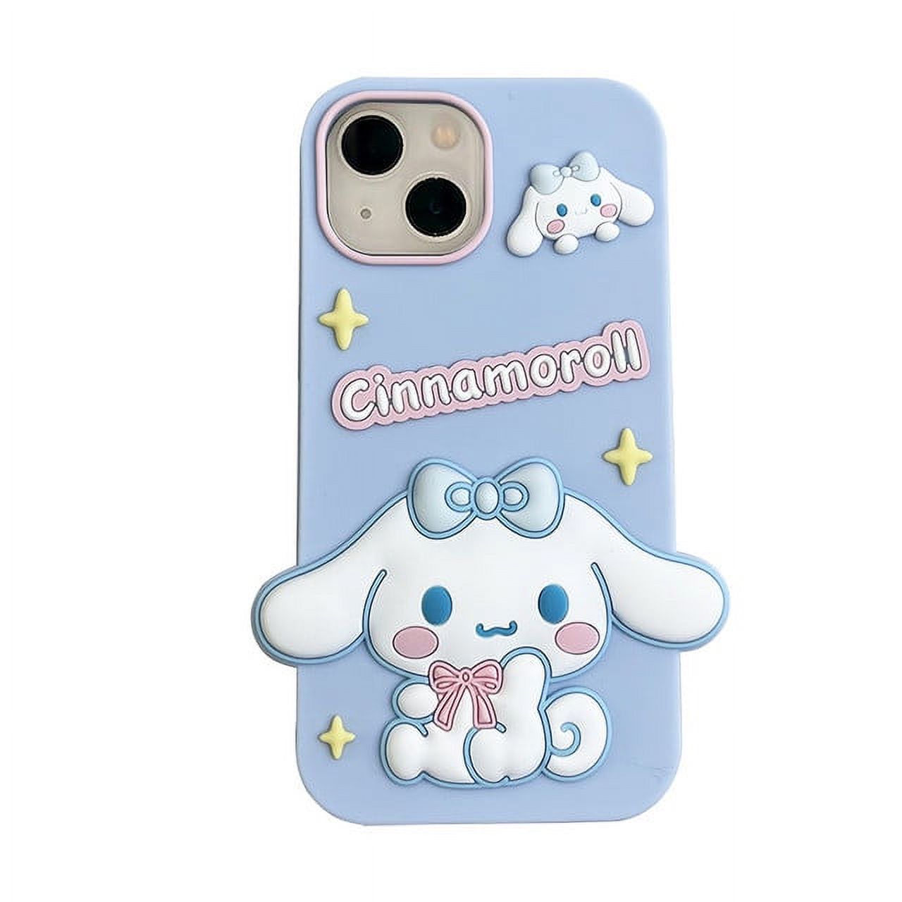 3D Cinnamoroll Soft silicone Cute Cartoon Phone Case for iPhone 11 12 ...