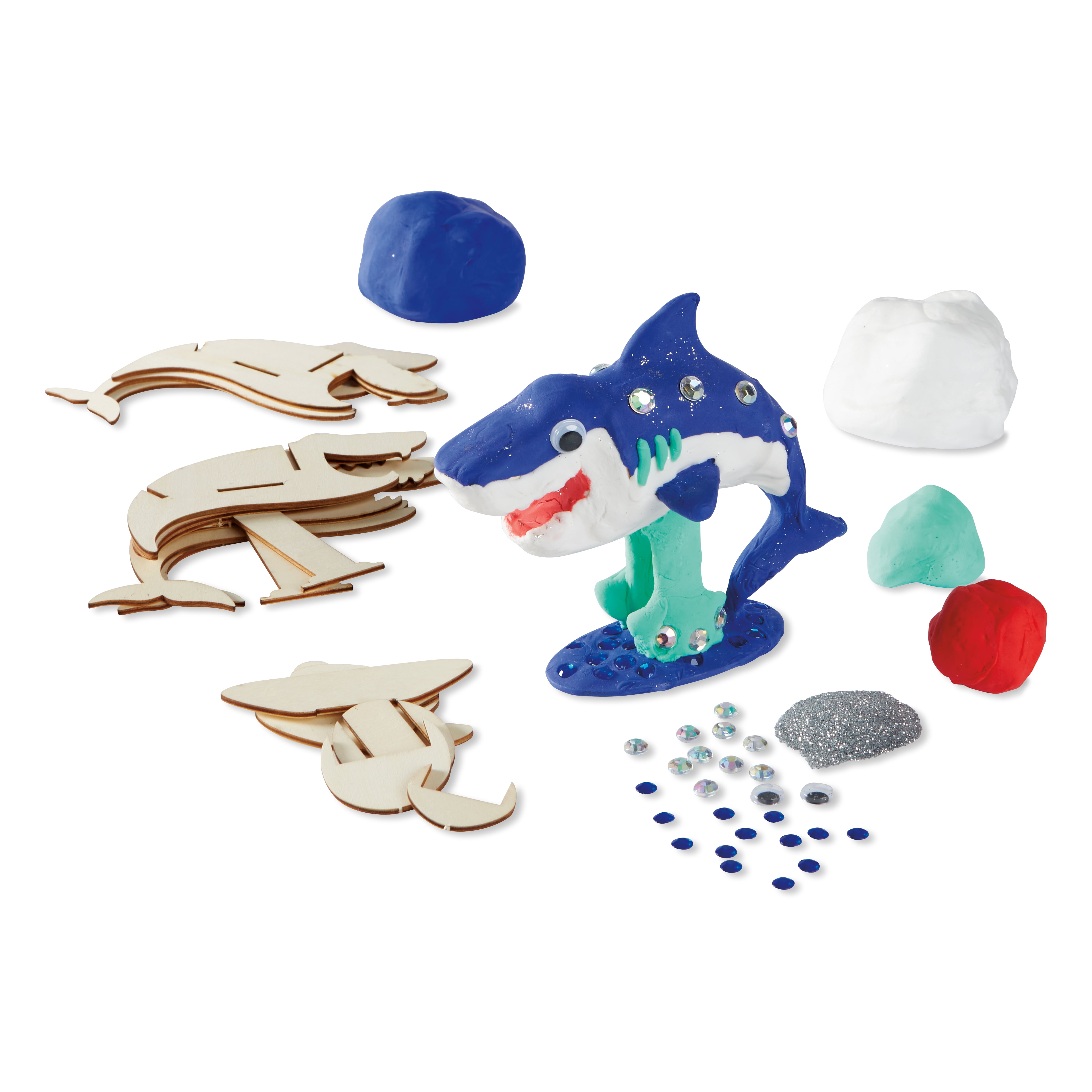 3D Clay Shark Kit by Creatology™ - Walmart.com