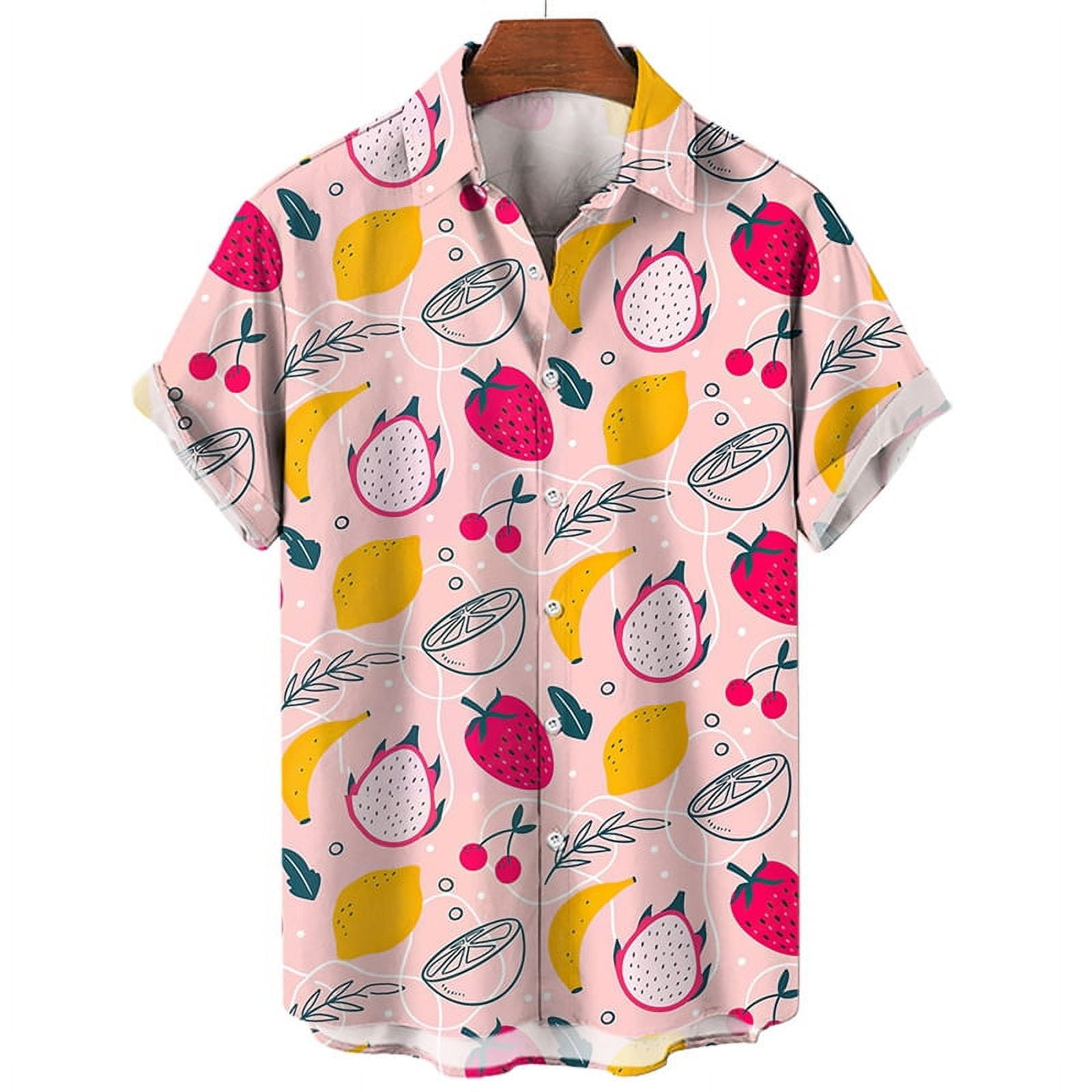 3D Colorful Fruits Printing Shirts For Men Children Fashion Funny ...