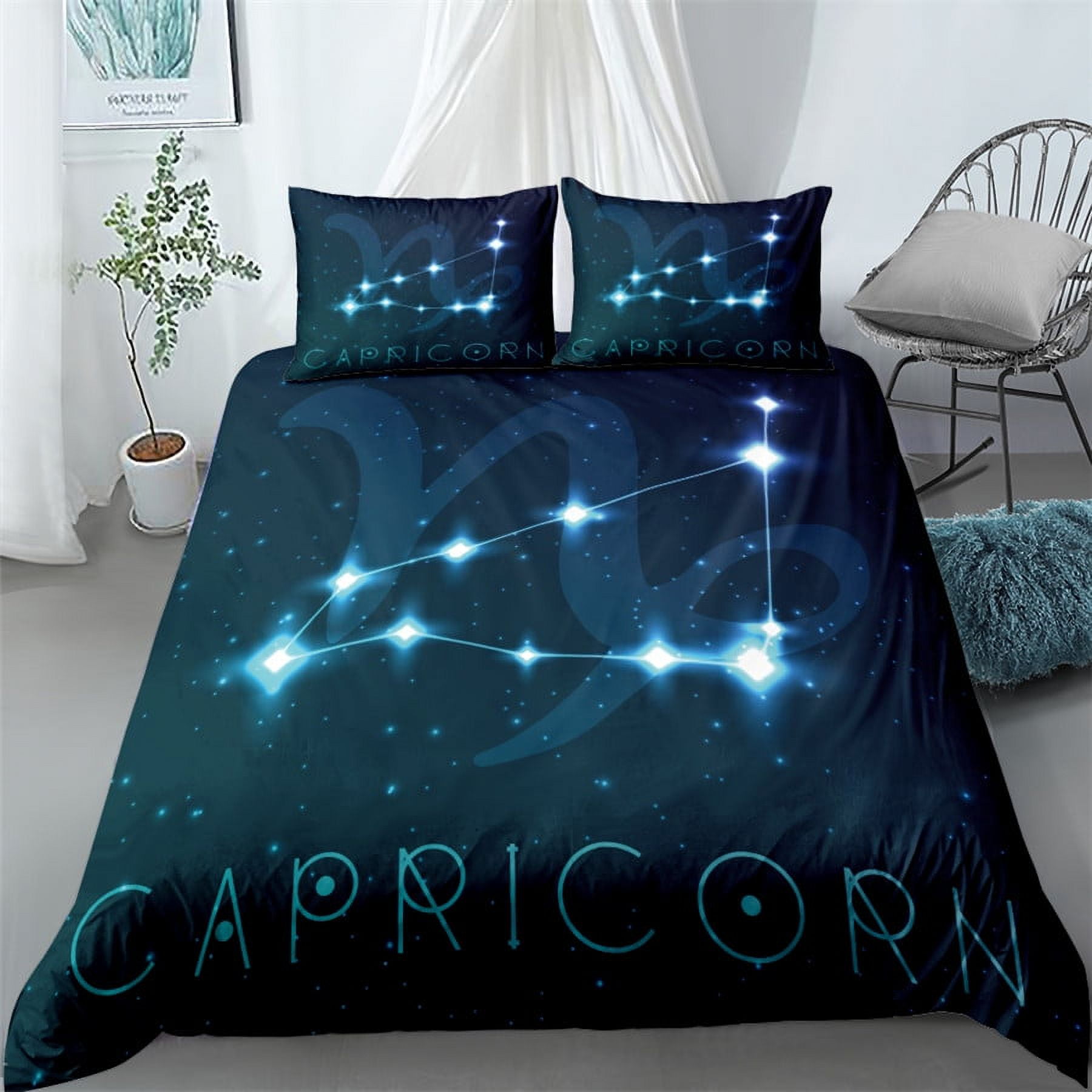 3D Constellation Duvet Cover Set - Walmart.com