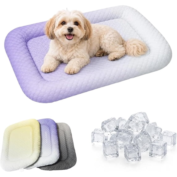 3D Cooling Bean Mat for Dogs &Cats, Cloud-Like Comfort, Easy to Clean ...
