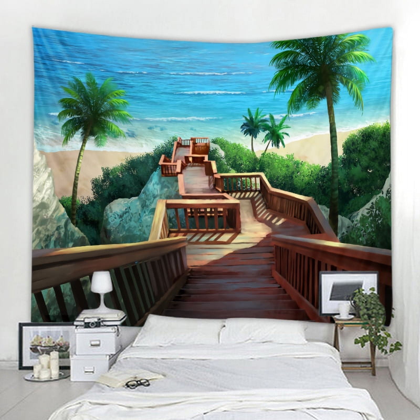 3D Corridor Landscape ration Tapestry Mandala Bohemian Hippie Wall ...