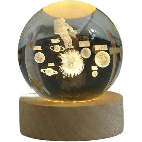 3D Cosmic Planet Ball Night Light,Cosmic Planet Figurine Lamp ...