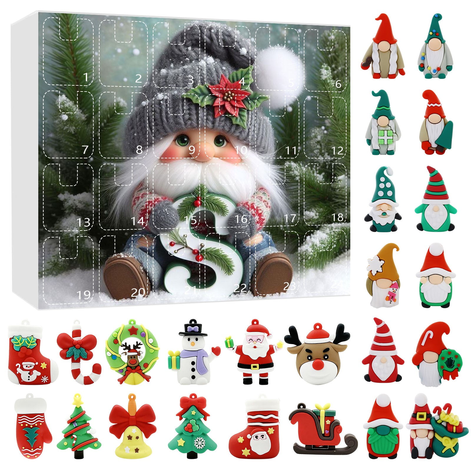 3D Countdown With Festive Holiday For Home And Tabletop Display Design ...