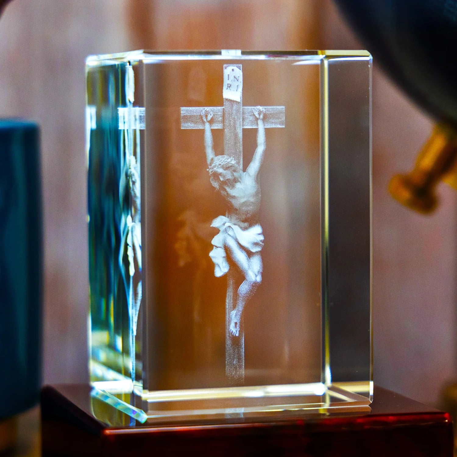 3D Crystal Christian Cross - Walmart.com