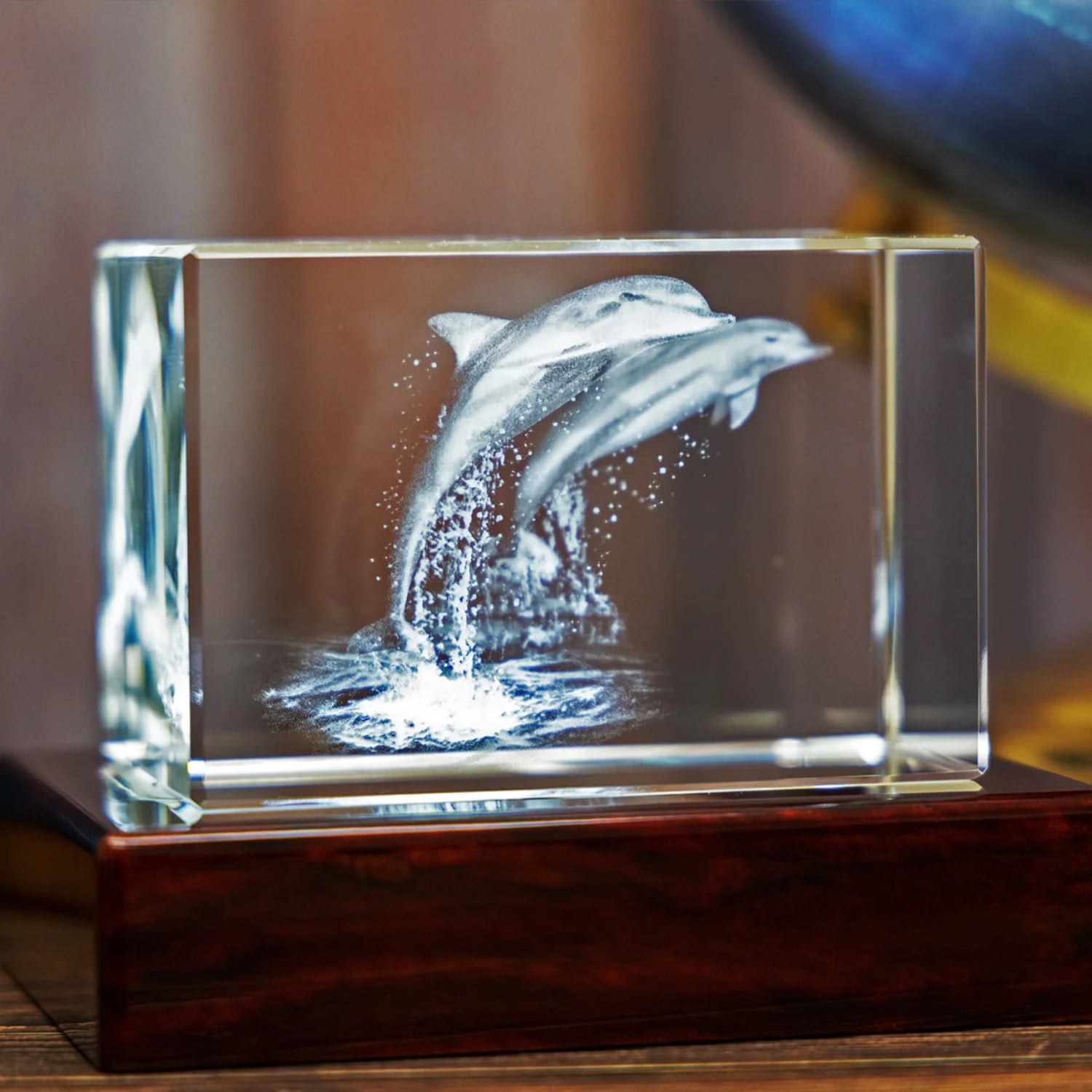 3D Crystal Dolphins - Walmart.com