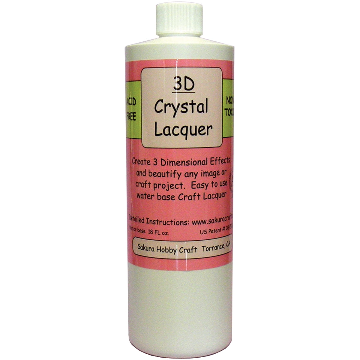 3D Crystal Lacquer Refill 18oz - Walmart.com