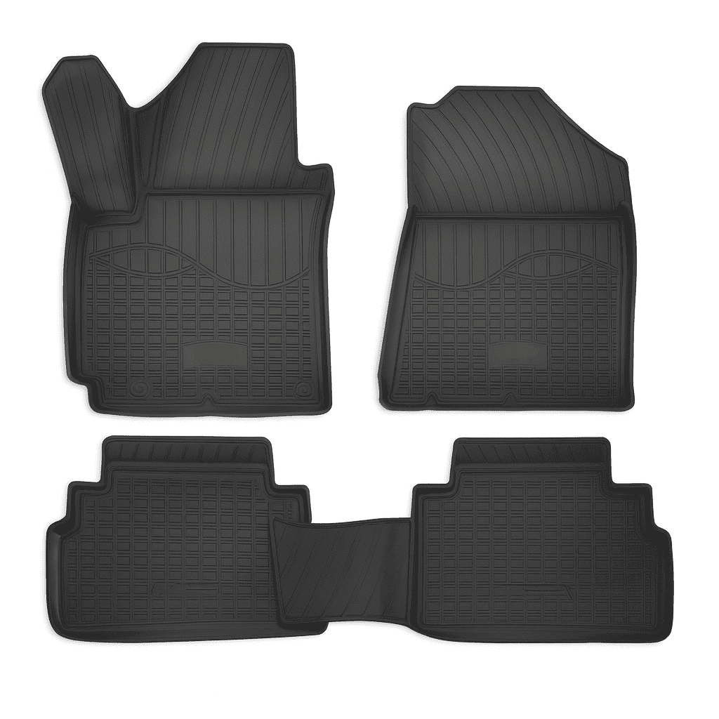3D Custom Fit Floor Mats for 2020-2026 Kia Soul (All Trims), Heavy Duty ...