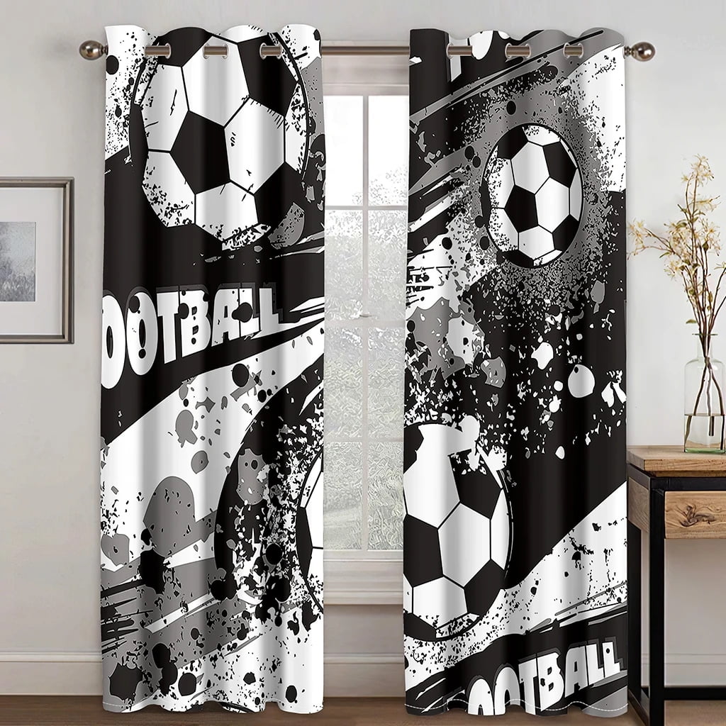 3D Custom Printed Modern Balls Football Soccer Player Children Shading ...