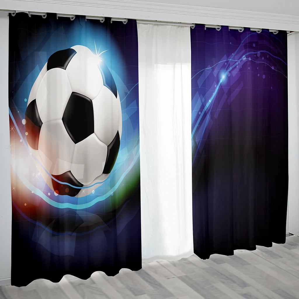 3D Custom Printed Modern Balls Football Soccer Player Children Shading ...