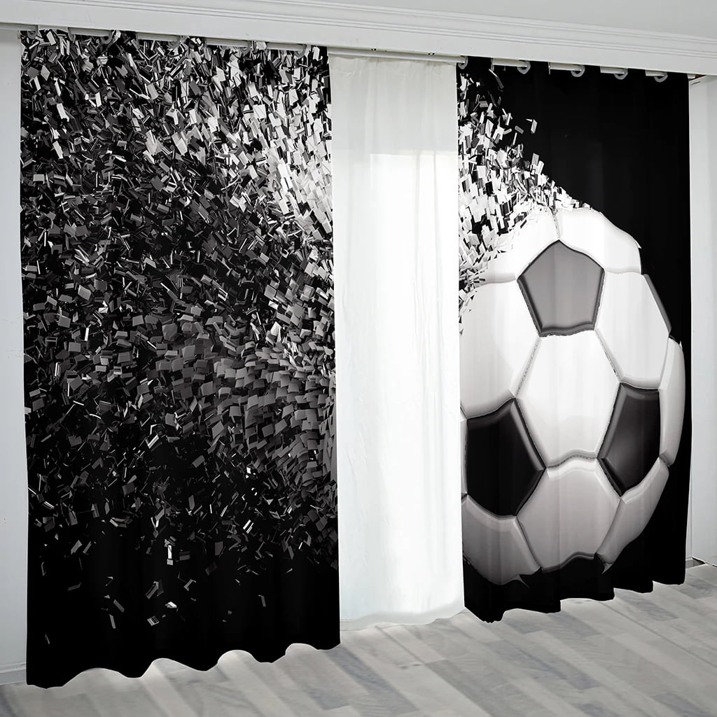 3D Custom Printed Modern Balls Football Soccer Player Children Shading ...