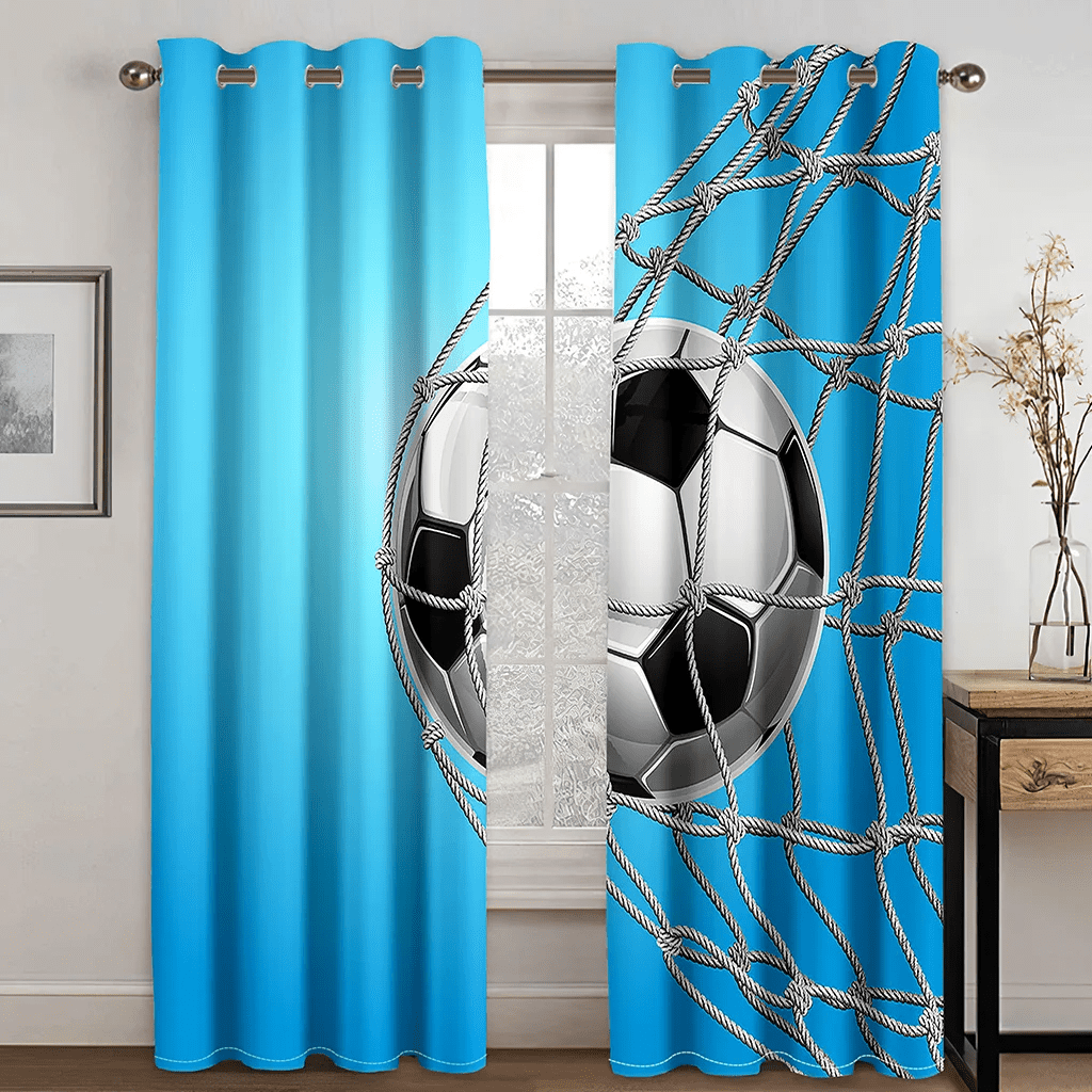 3D Custom Printed Modern Balls Football Soccer Player Children Shading ...