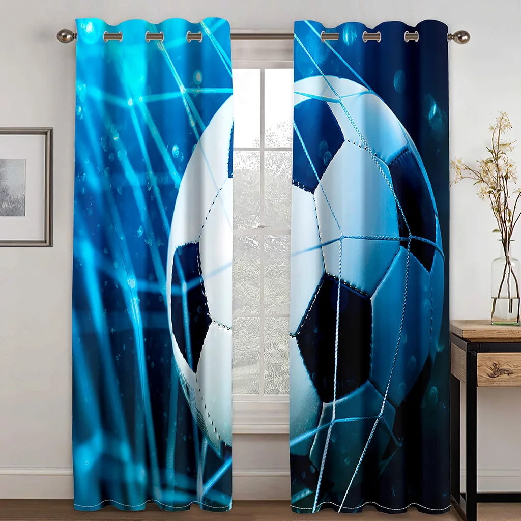 3D Custom Printed Modern Balls Football Soccer Player Children Shading ...