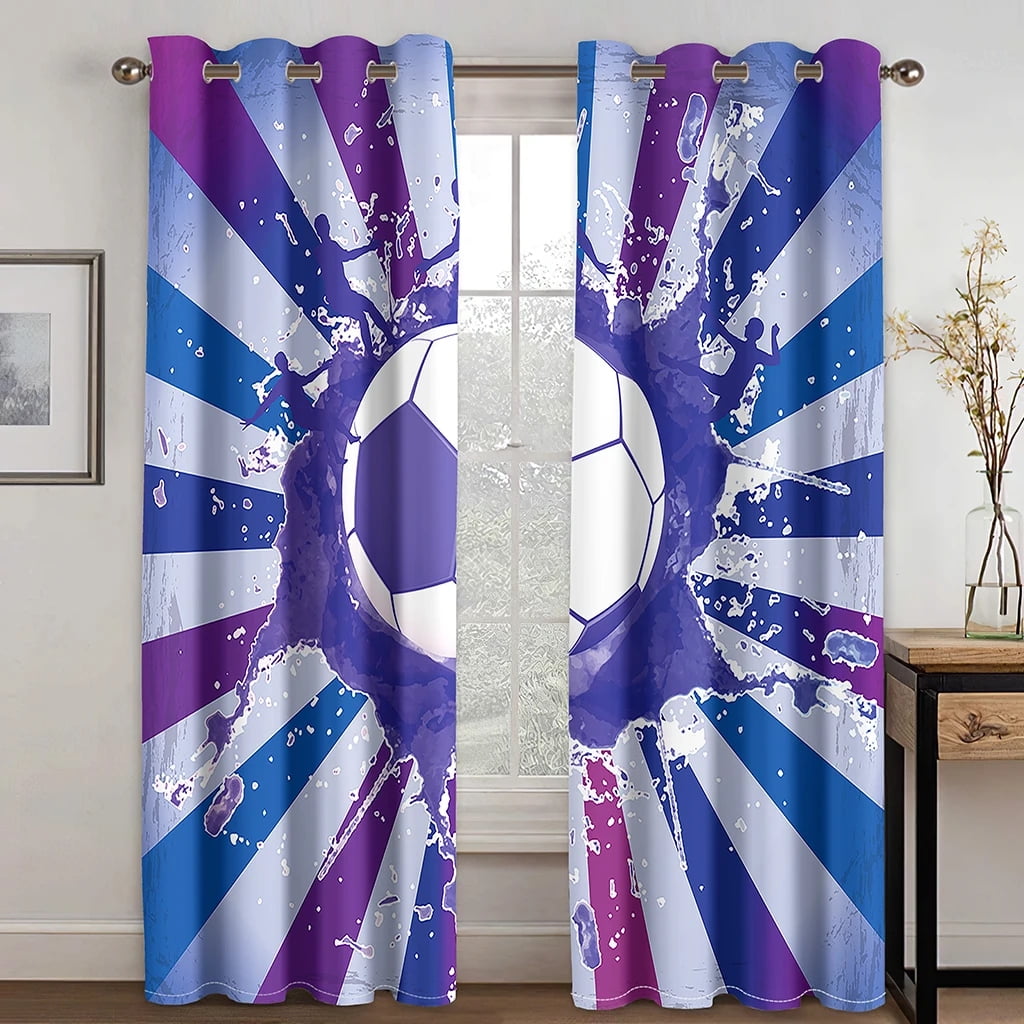 3D Custom Printed Modern Balls Football Soccer Player Children Shading ...