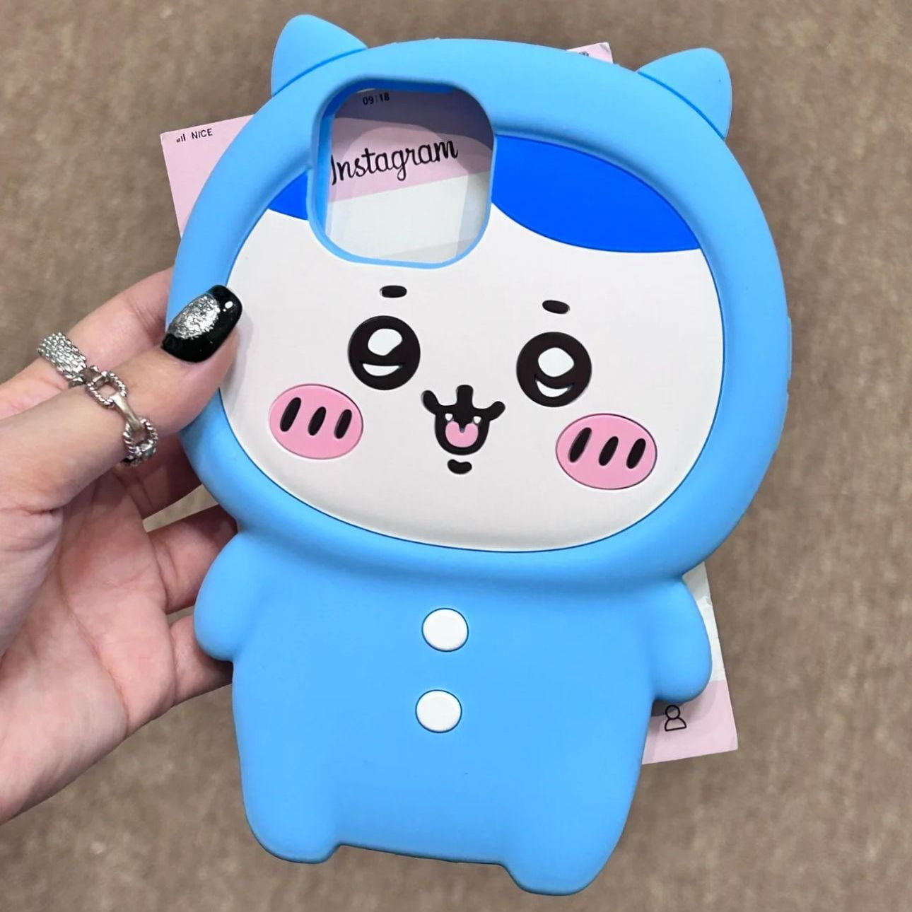 3D Cute Cartoon Chiikawas Mobile Phone Case Pajamas Usagi Suitable for ...