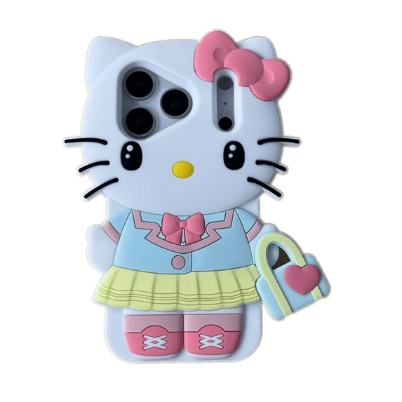 3D Cute Cartoon Silicone Girly Phone Case Shockproof Protective Cover ...