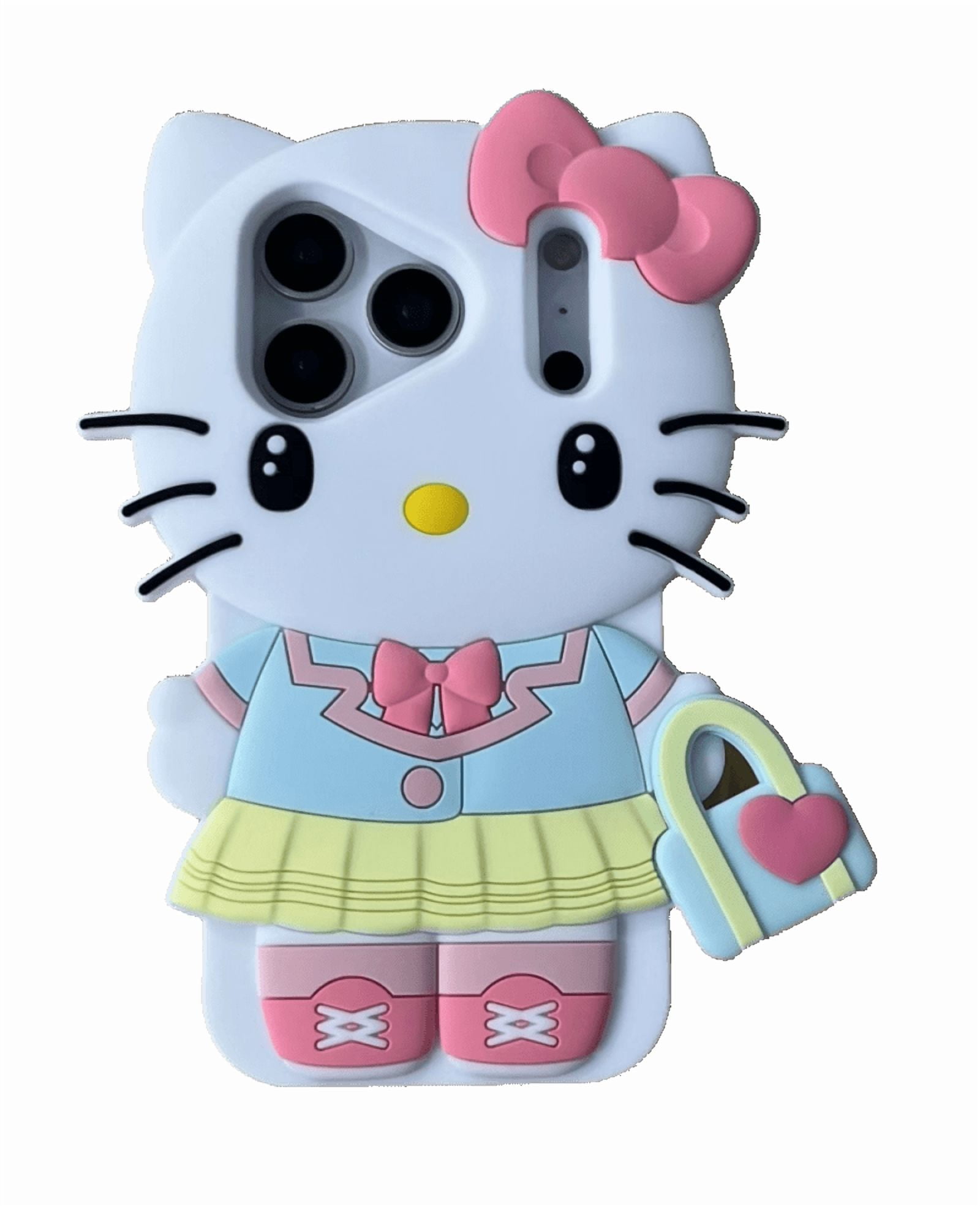 3D Cute Cartoon Silicone Girly Phone Case Shockproof Protective Cover ...