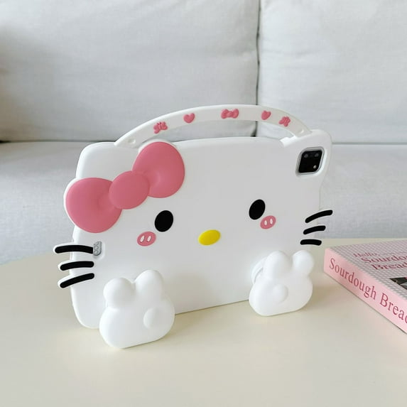 3D Cute Cartoon iPad Case for Kids, Shockproof Silicone Cover with ...