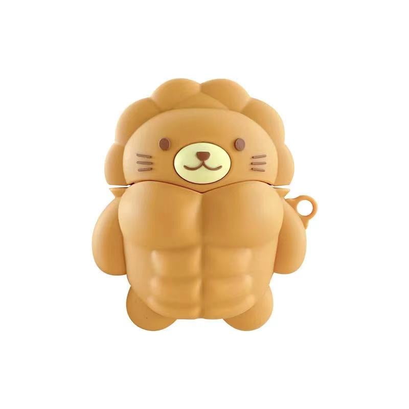 3D Cute Muscle Doge Wireless Earphone Case for Apple Air Pods 2 1 3 ...