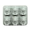 3D Cute Silicone Trays For Coffee & Drinks Party Reusable Animal ...