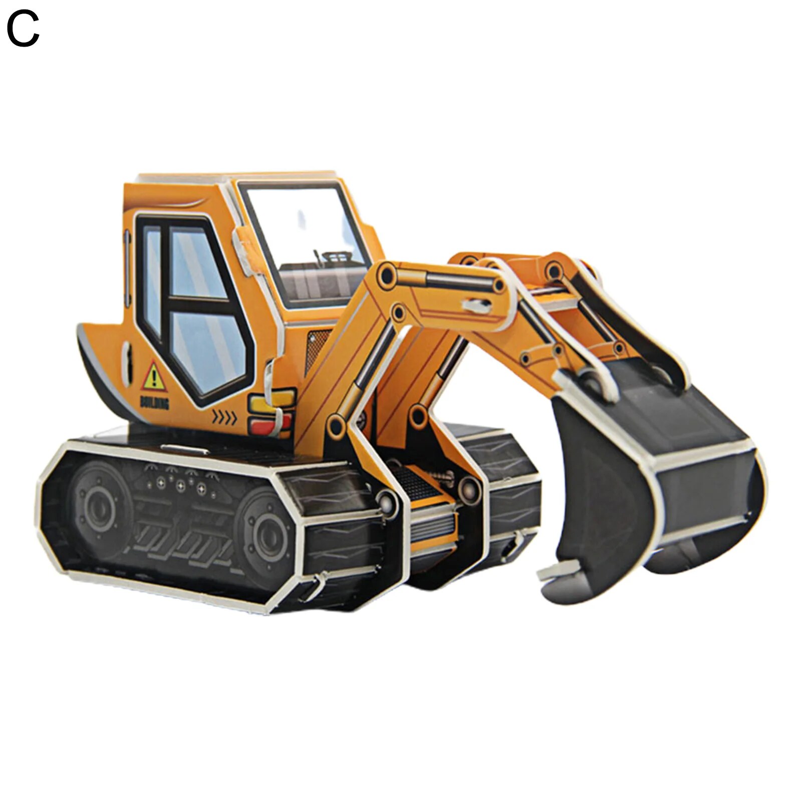 3D DIY Puzzle Castle Assembling Model Cartoon House Paper Toy Kid Early ...