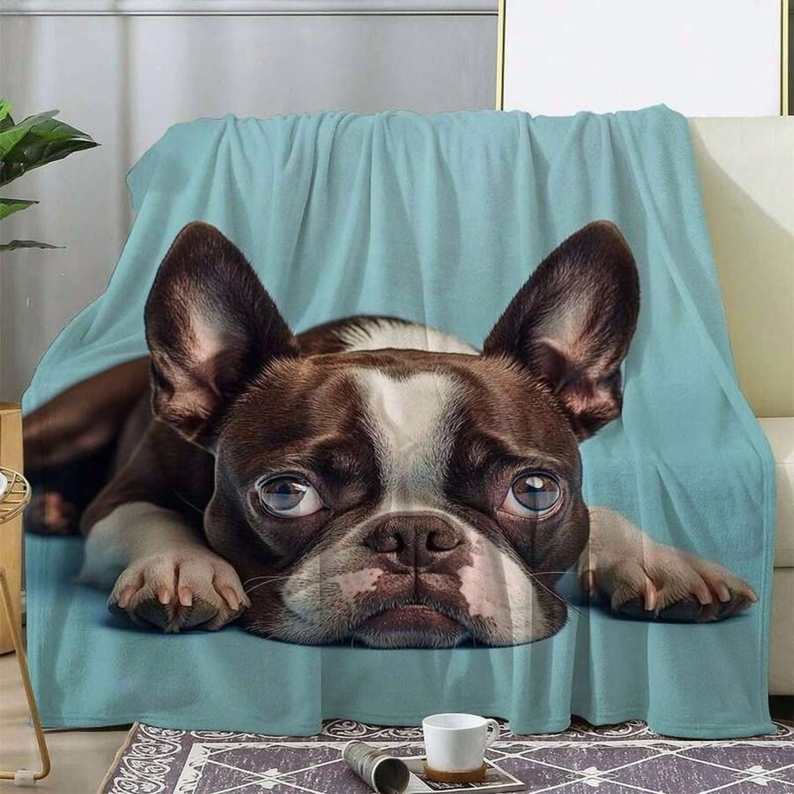 3D Dachshund Print Flannel Blanket - Soft, Lightweight & Machine ...