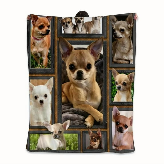 3D Dachshund Print Flannel Blanket - Soft, Lightweight & Machine ...