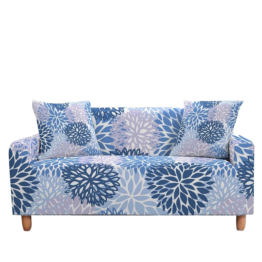 3D Dahlia Flower Sofa Covers for Living Room Elastic Slipcovers Stretch ...