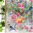 3D Decorative Stained Glass Window Privacy Film Non-Adhesive Sticker ...